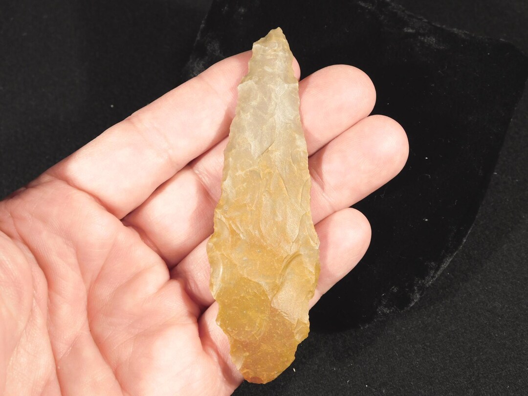 LONG! Ancient Knife Form Arrowhead or Flint Artifact Niger 1.01 - Etsy