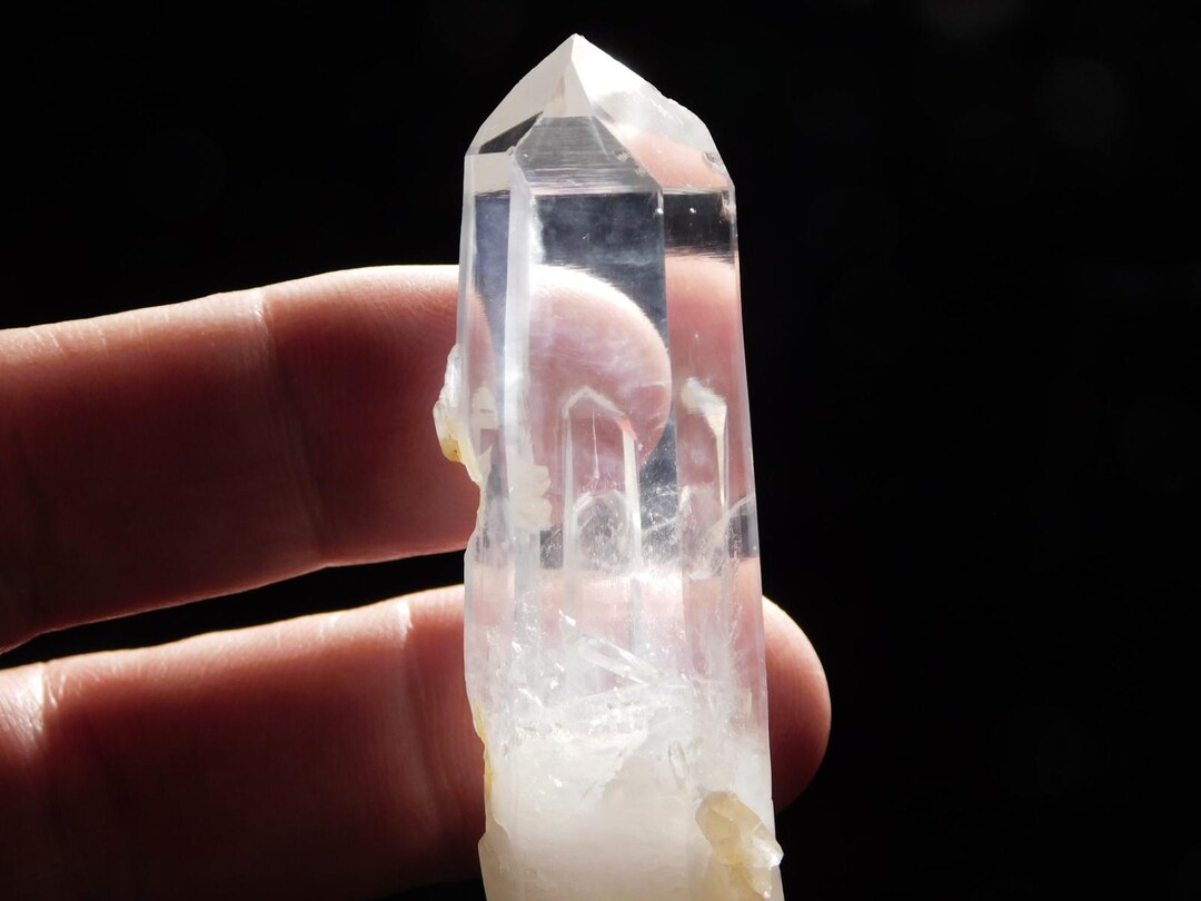 Translucent Very Rare! BLUE PHANTOM Quartz Crystal 100% Natural ...