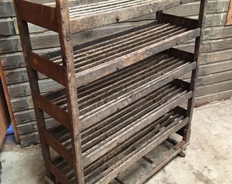 Antique bakers rack | Etsy