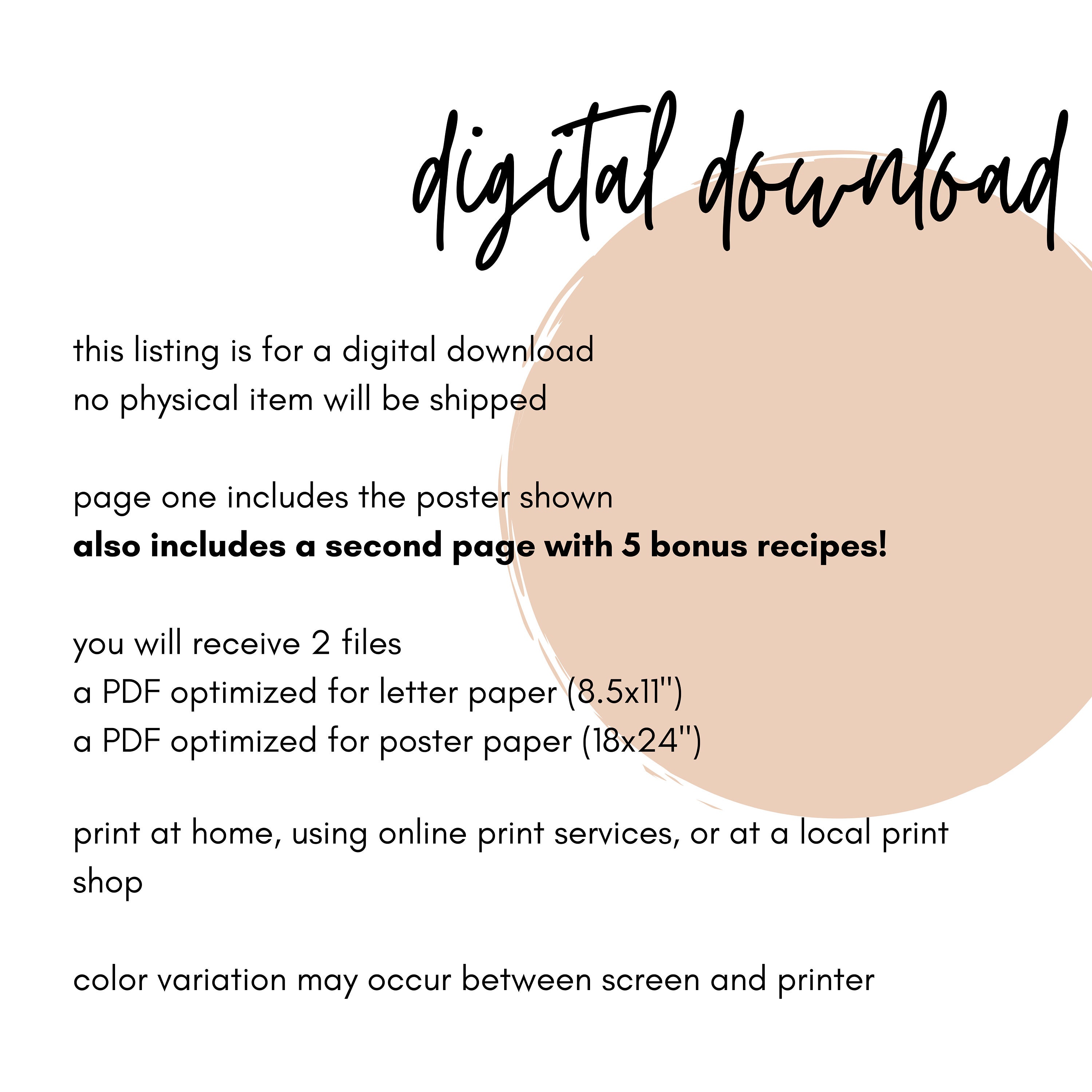 Sensory Table Poster Digital Download Hands on Learning Playroom - Etsy