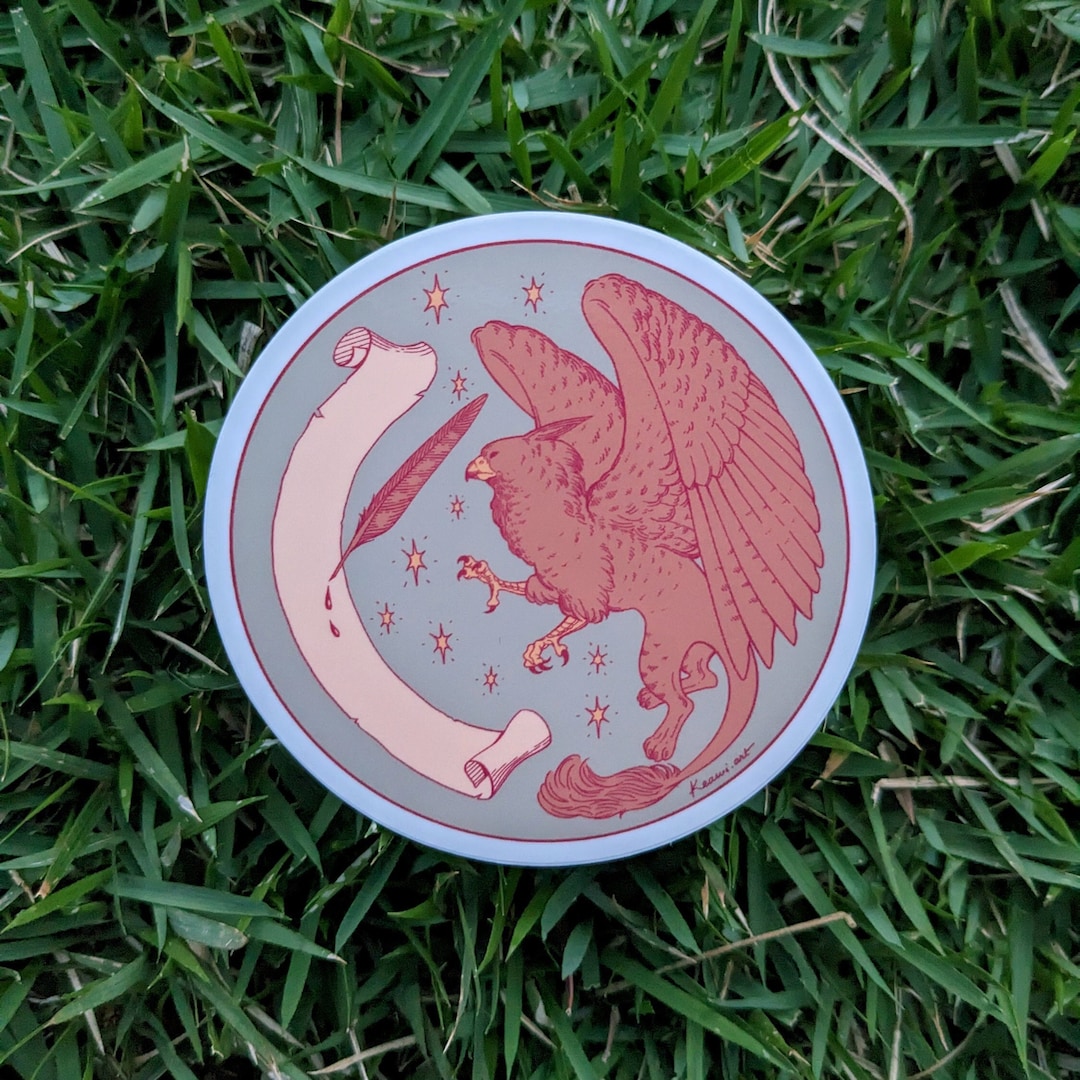Peregrine Falcon Griffin Sticker - Etsy