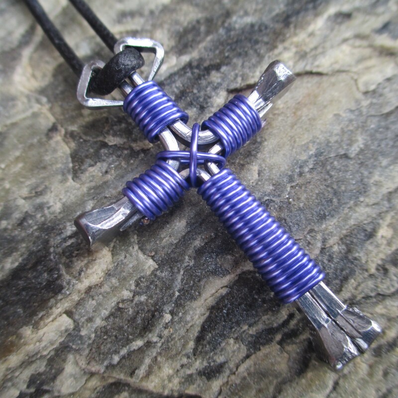 Cross Made of Nails - Etsy
