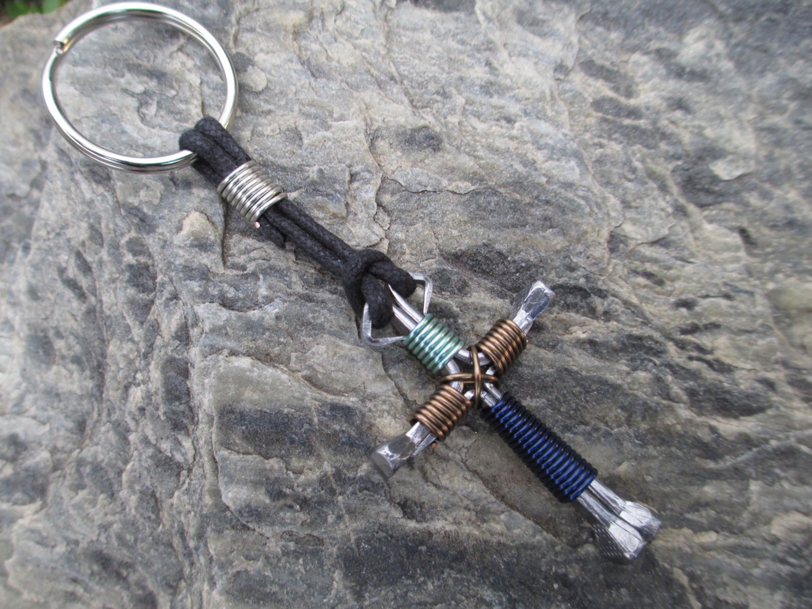 DISCIPLES CROSS Nail KEYCHAINS 10 Packships | Etsy