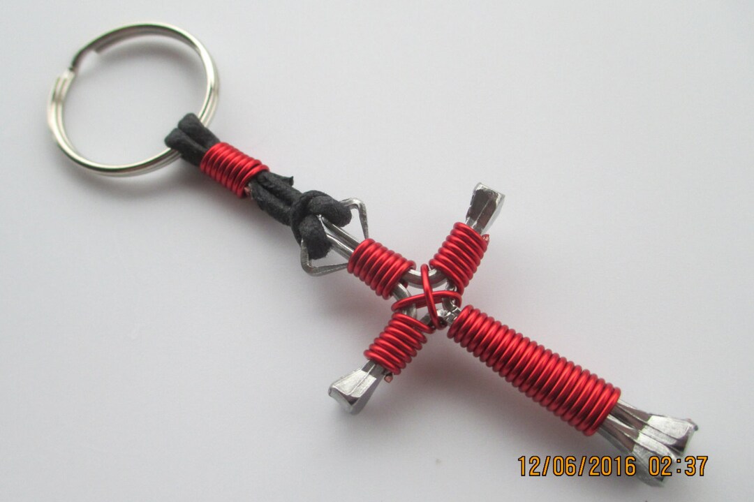 CROSS KEYCHAINS -**( 5 PACK)** ~~great Gifts ~ships Free~ ((making ...