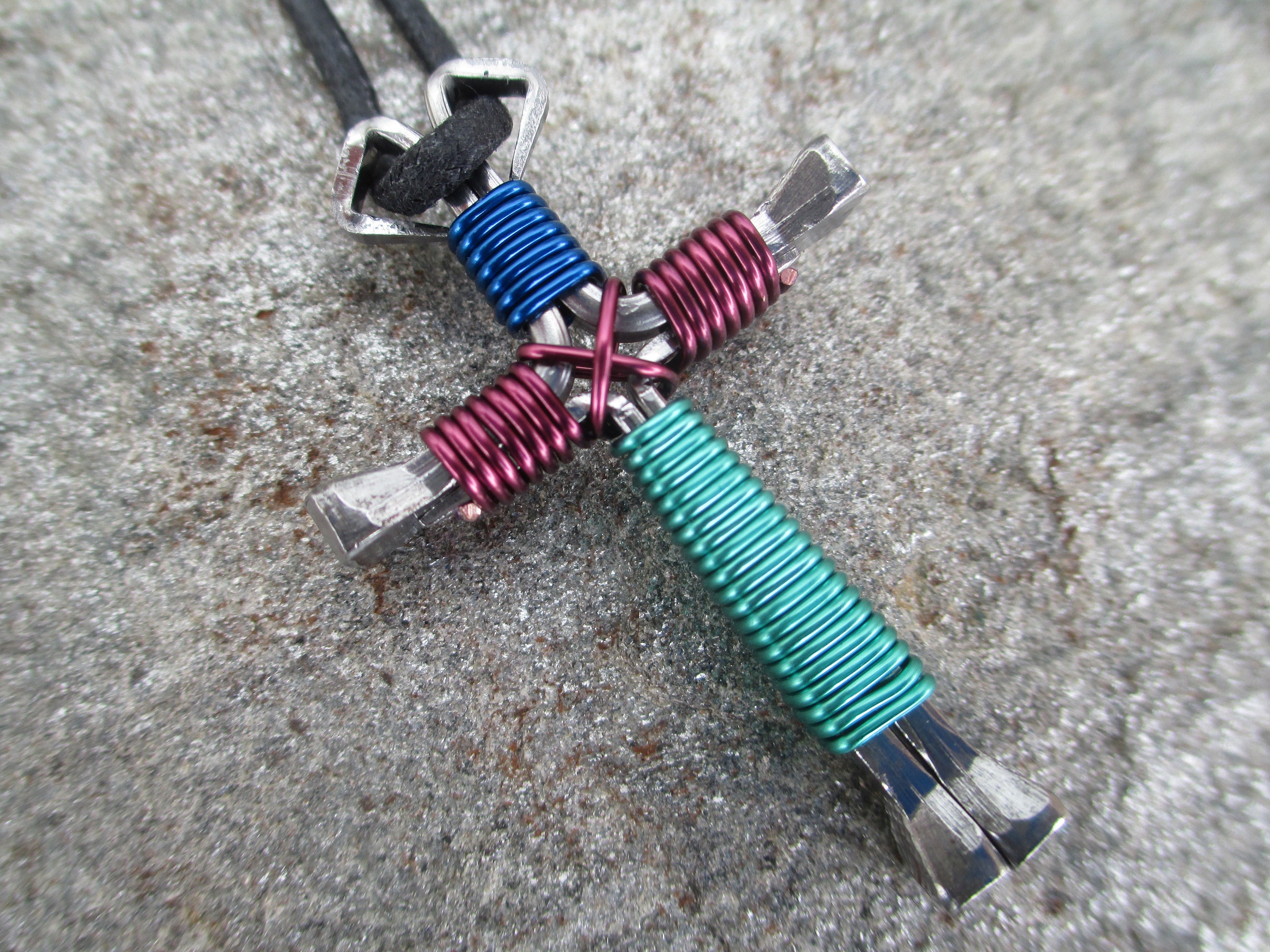 NECKLACES NAIL CROSS 25 pack great Bulk Gifts pick 25 - Etsy