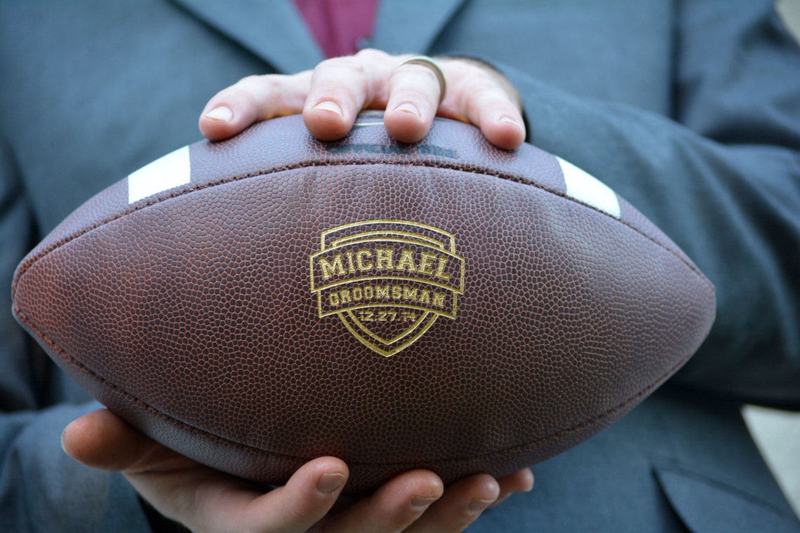 Personalized Football Mens Holiday Gift Fathers Day Gift - Etsy