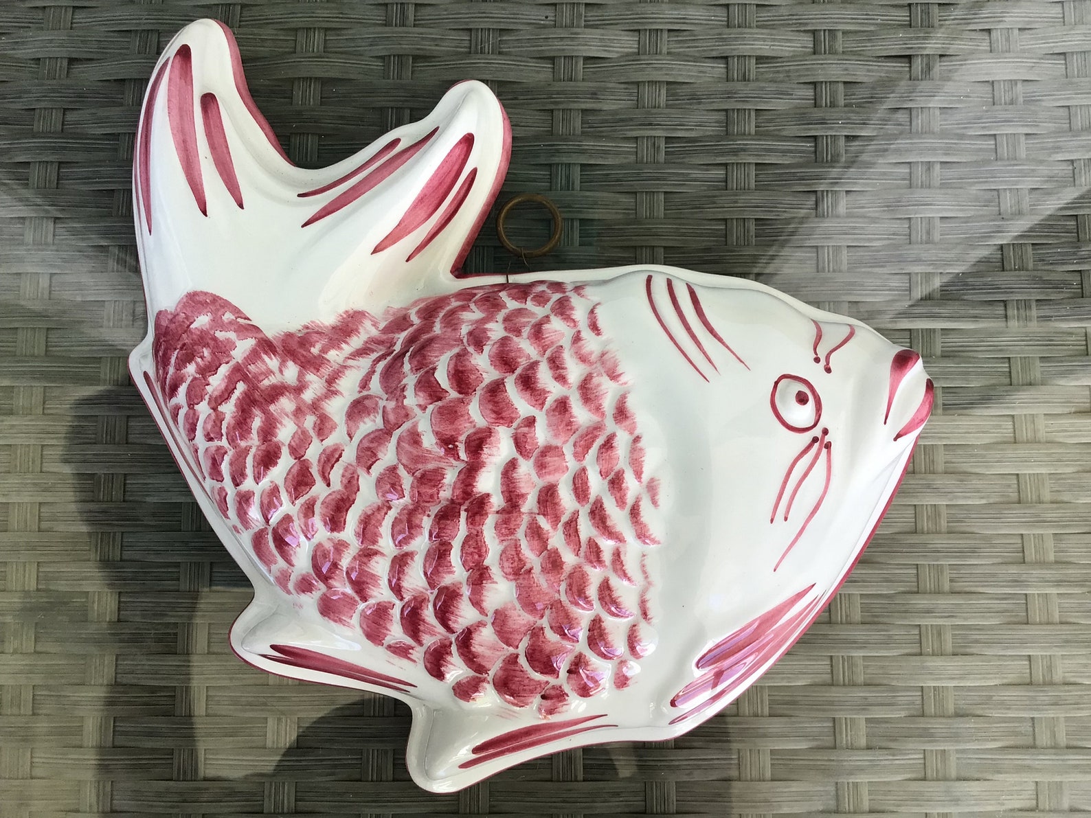 Ceramic koi fish wall Decor-Koi fish wall art | Etsy