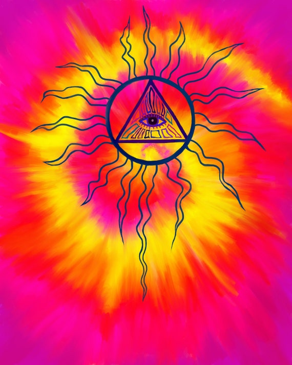 Trippy Drawings Of The Sun