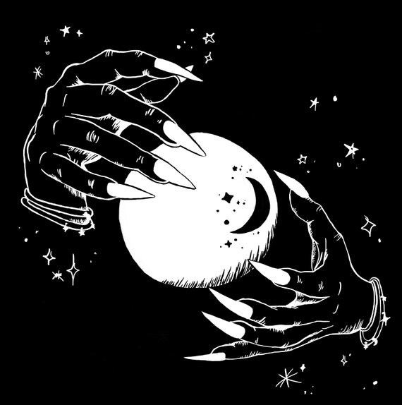 Psychic Crystal Ball Drawing