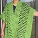 Meadows Crochet Ruana Pattern, Crochet Ruana Pattern, Shawl Pattern ...