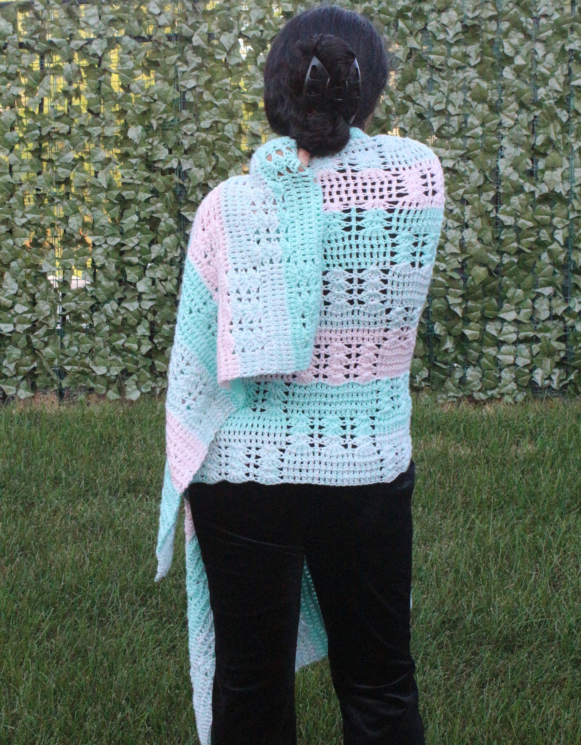 Cozy Crochet Shawl Pattern, Shawl Pattern, Wrap Pattern, Crochet ...