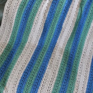 Easy Multicolor Throw Pattern, Blanket Pattern, Crochet Pattern, Afghan ...