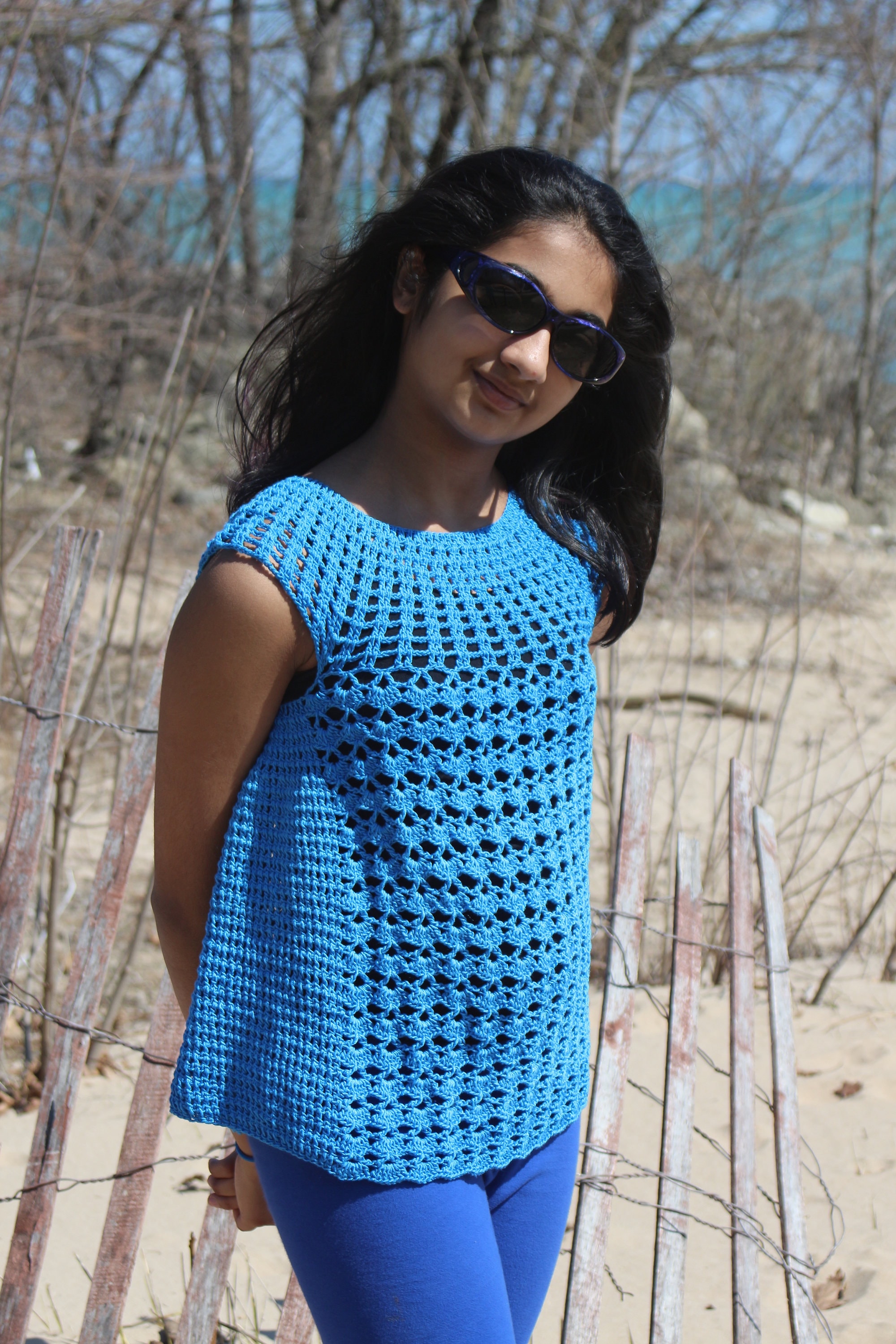 Girls Crochet Top Pattern Summer Top Pattern Youth Crochet - Etsy