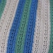 Easy Multicolor Throw Pattern, Blanket Pattern, Crochet Pattern, Afghan ...
