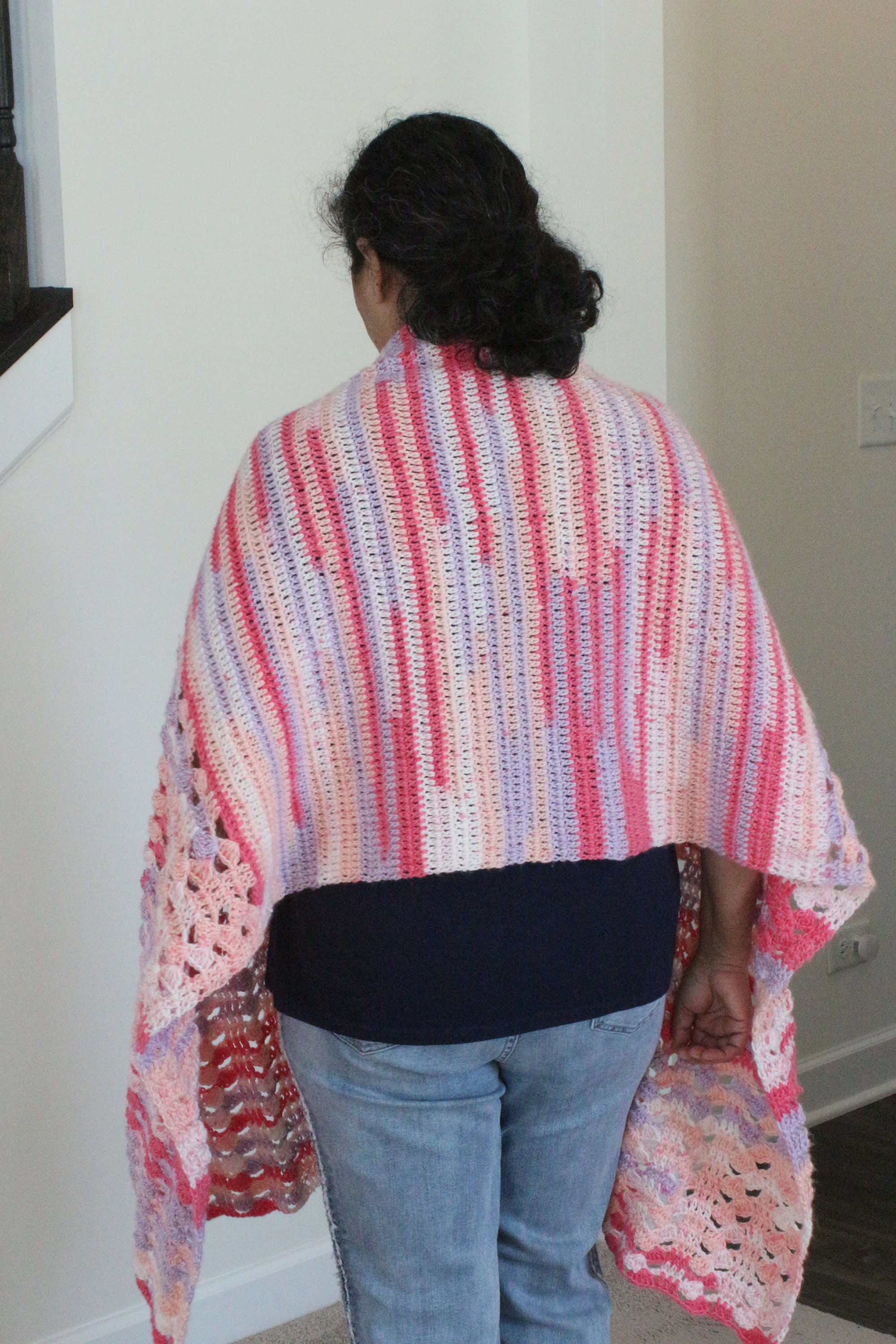 Charmed Crochet Shawl Pattern, Shawl Pattern, Wrap Pattern, Crochet ...