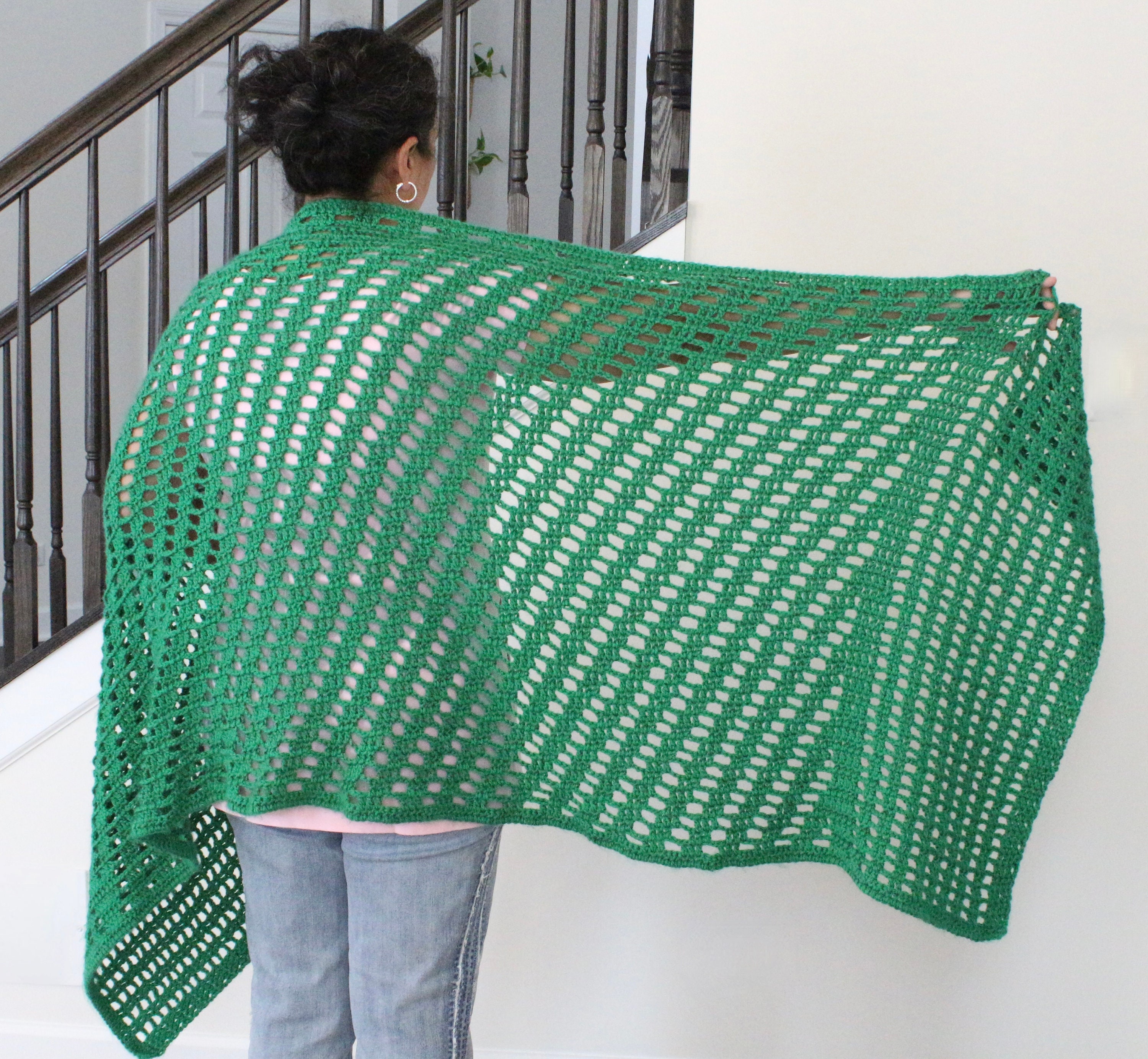 Light&airy Crochet Shawl Pattern, Shawl Pattern, Wrap Pattern, Crochet ...