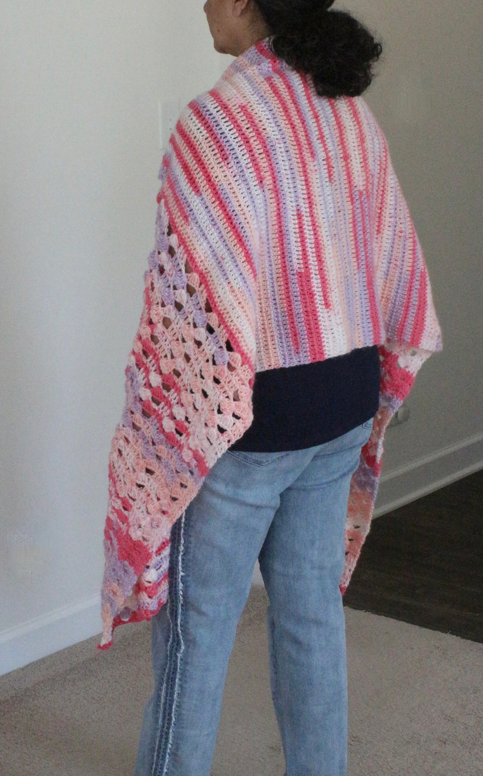 Charmed Crochet Shawl Pattern, Shawl Pattern, Wrap Pattern, Crochet ...