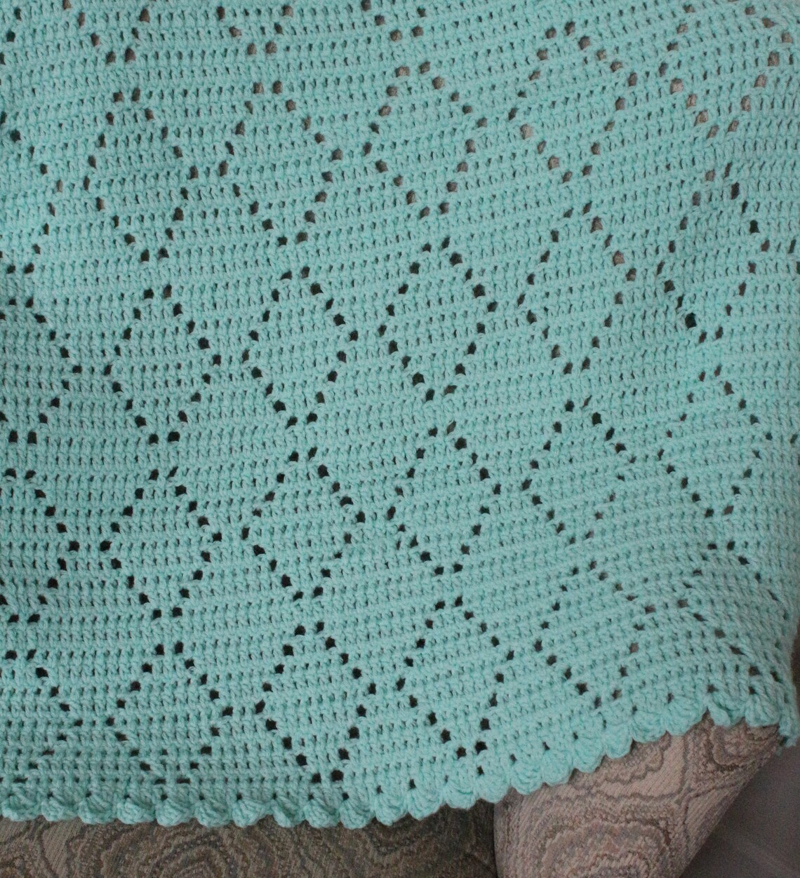 Diamond Crochet Blanket Pattern Baby Blanket Pattern Crochet - Etsy Canada