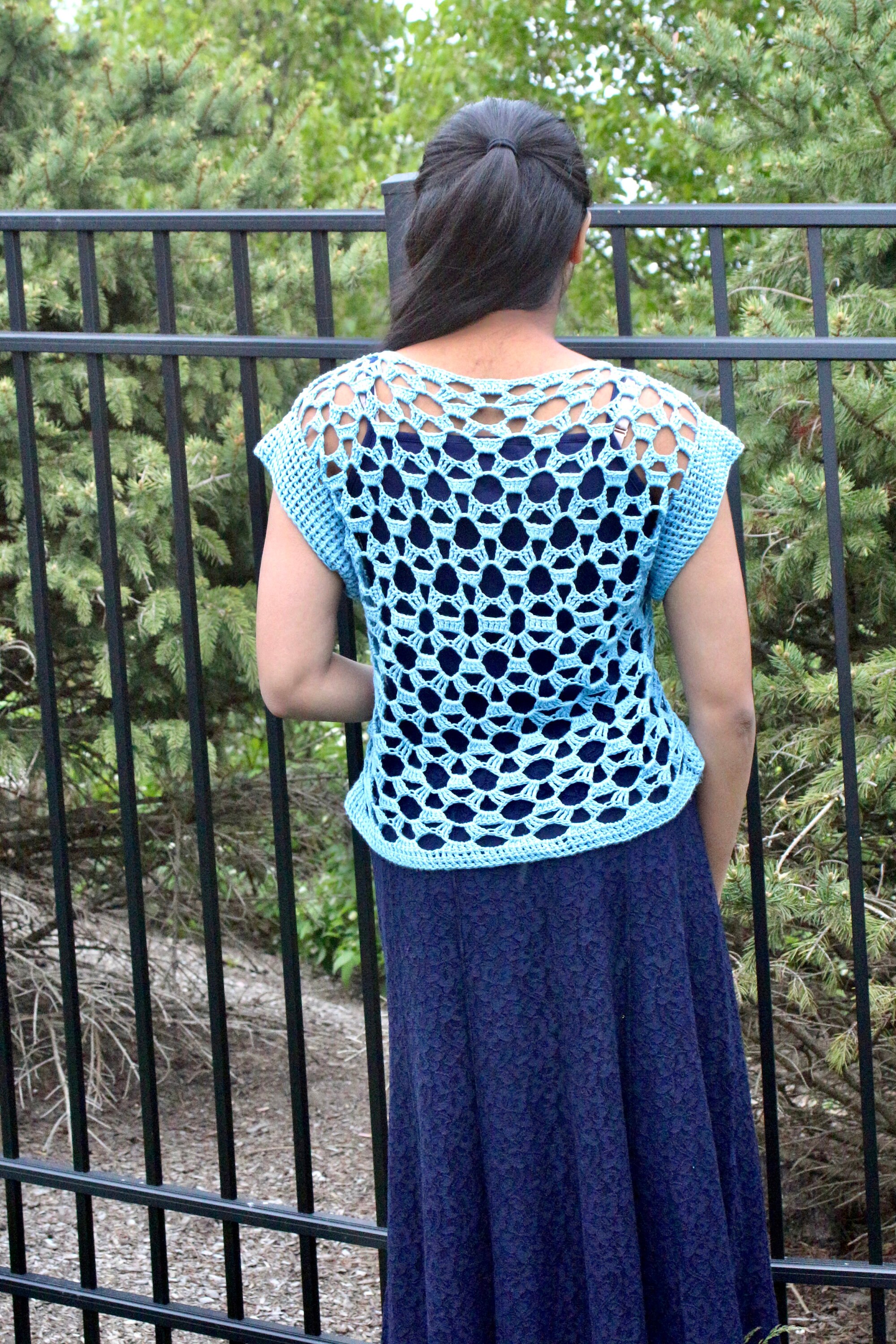 Lacy Summer Top Pattern Crochet Top Pattern Summer Top - Etsy