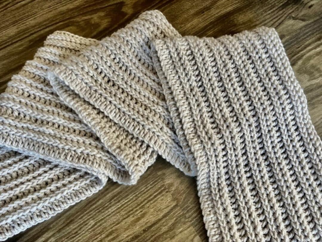 Aspen Crochet Scarf Pattern, Crochet Scarf Pattern, Unisex Scarf ...