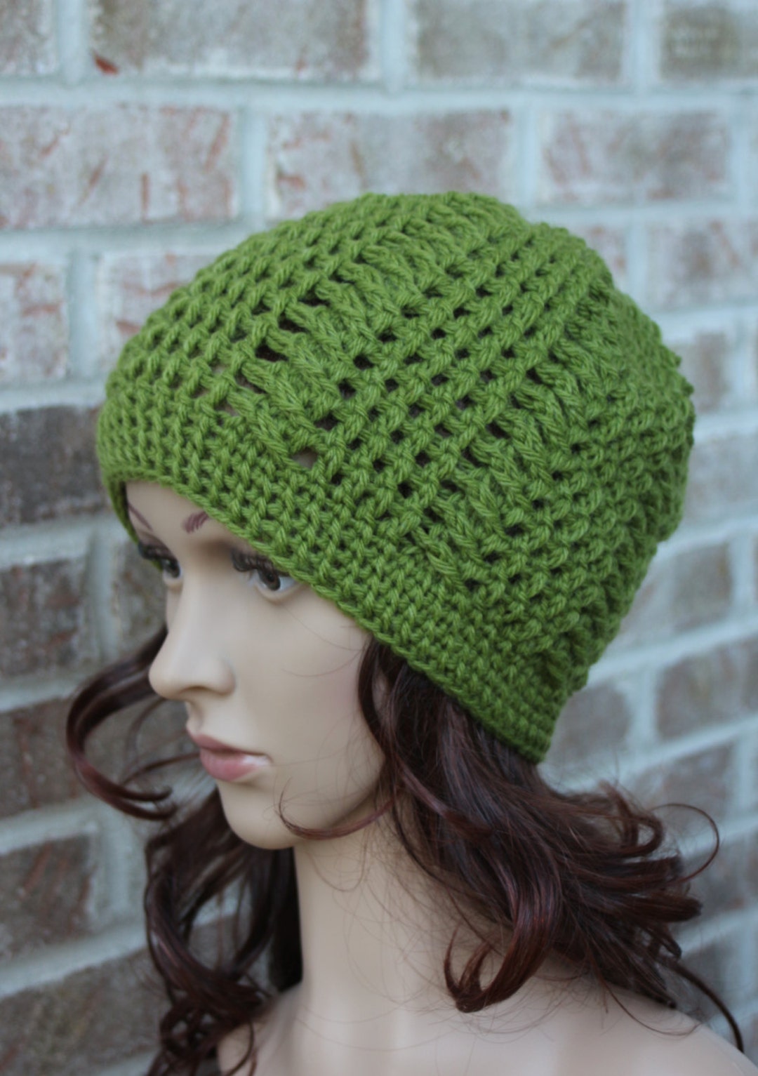 Simple Crochet Cap Pattern, Crochet Beanie Pattern, Hat Pattern, Cap ...