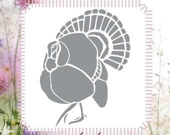 Turkey stencil | Etsy
