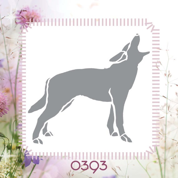 Coyote Animal DIY Reusable Stencil Great for Craft and | Etsy