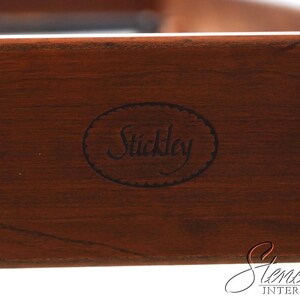 66246EC: STICKLEY Queen Size Pencil Point Cherry Poster Bed - Etsy