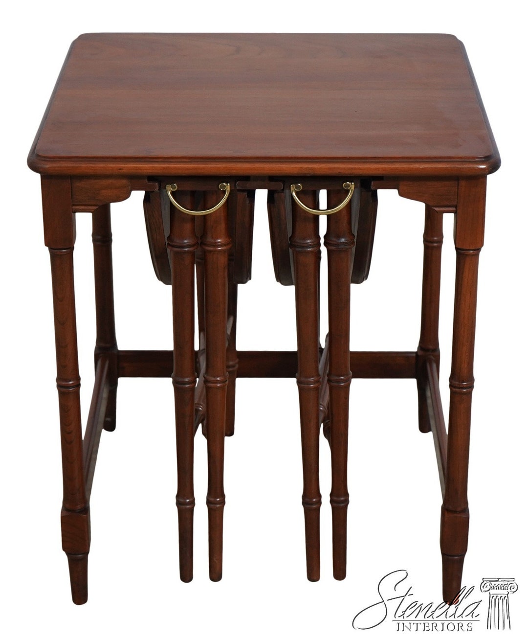 L62322EC: HARDEN Solid Cherry Nesting Lamp Occasional Tables - Etsy