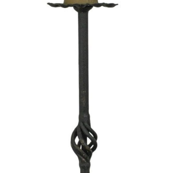 Black Wrought Iron Table Lamp - Etsy