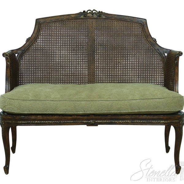 Cane Settee - Etsy