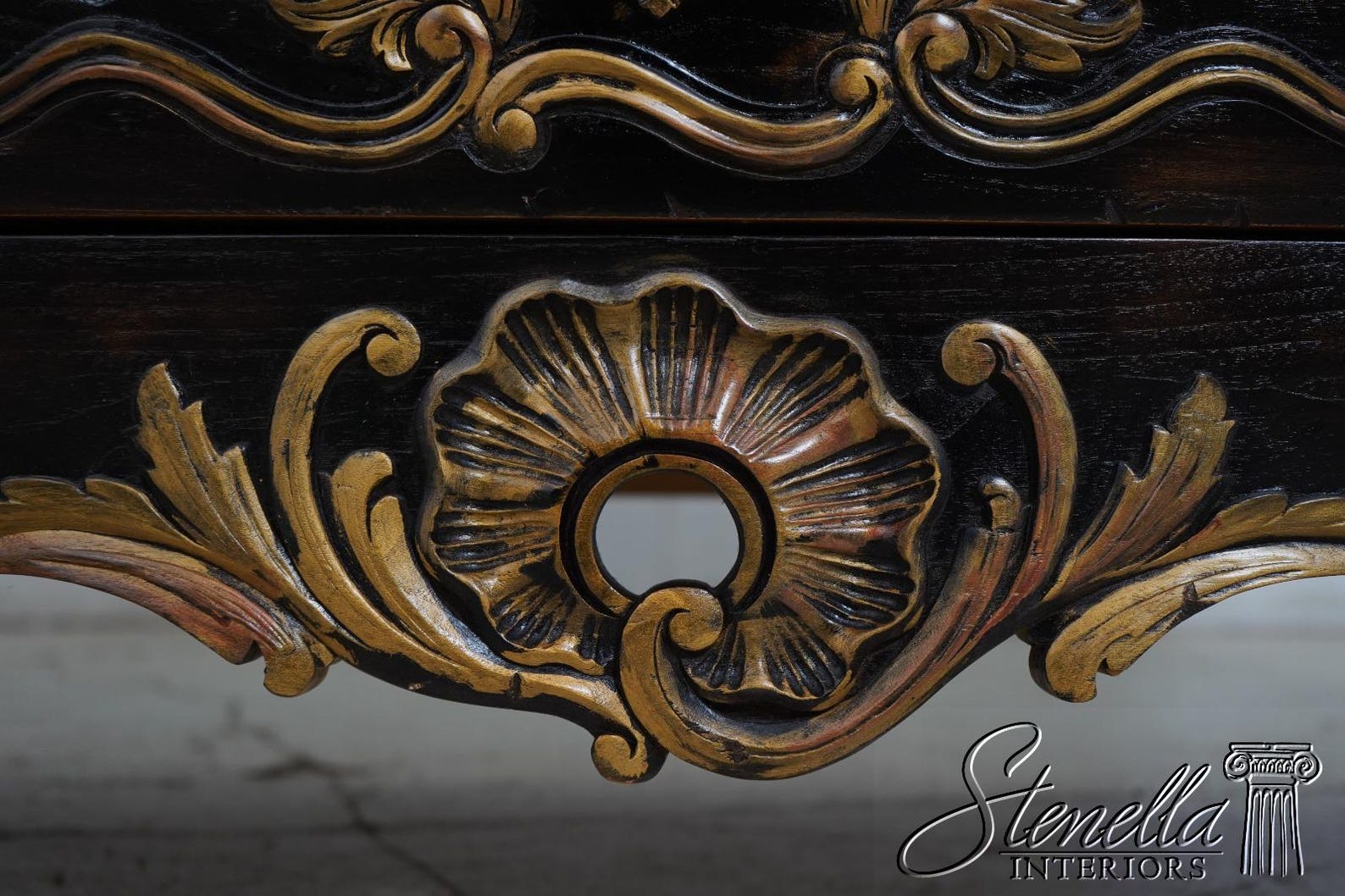 L66570EC: Italian Baroque Painted Finish 3 Drawer Commode - Etsy