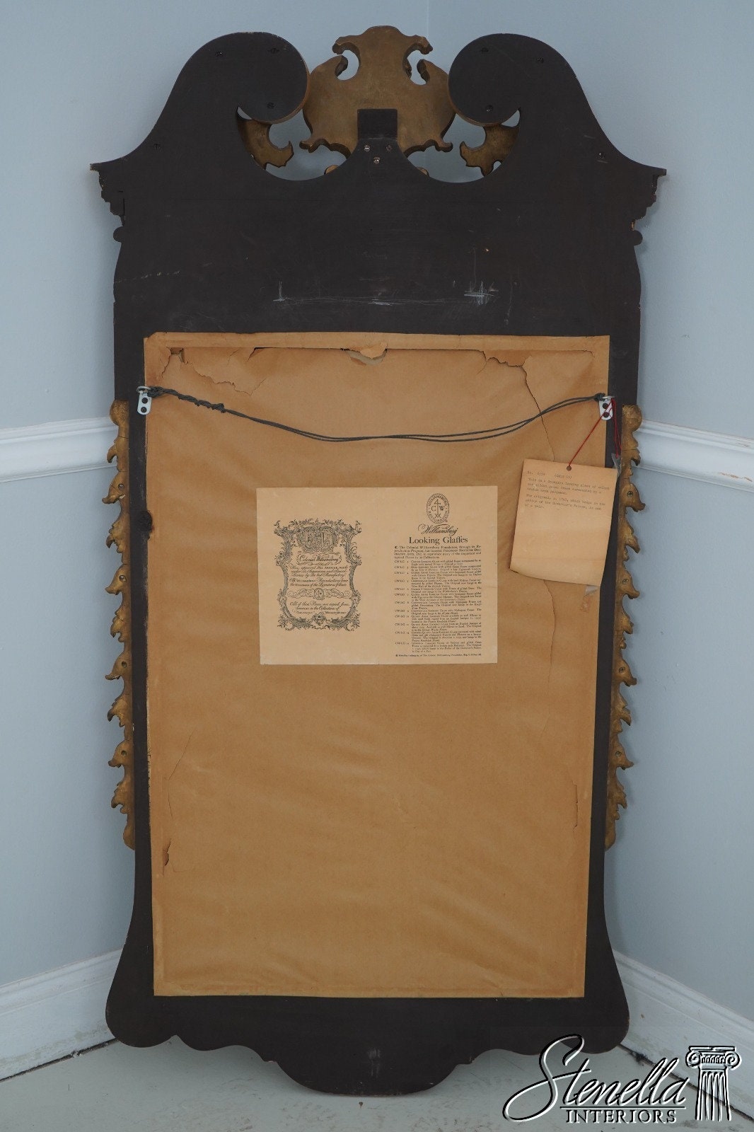 64243EC: FRIEDMAN BROTHERS Colonial Williamsburg Georgian Mahogany ...