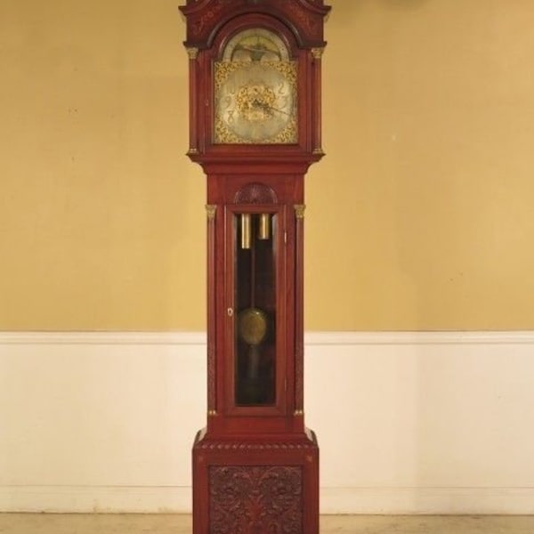 Sleigh Grandfather Clock - Etsy