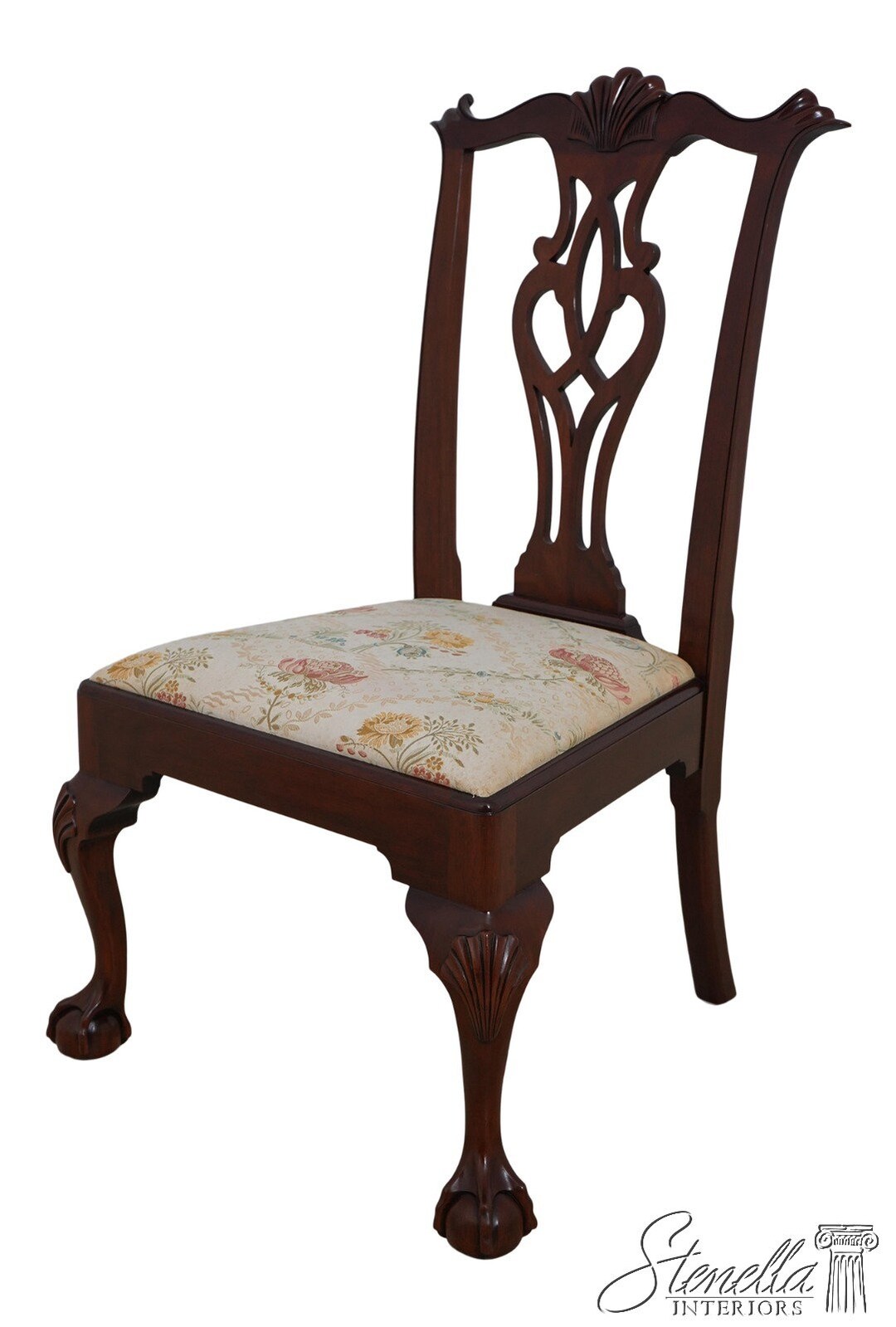 61798EC: HENKEL HARRIS Ball & Claw Chippendale Mahogany Side Chair - Etsy