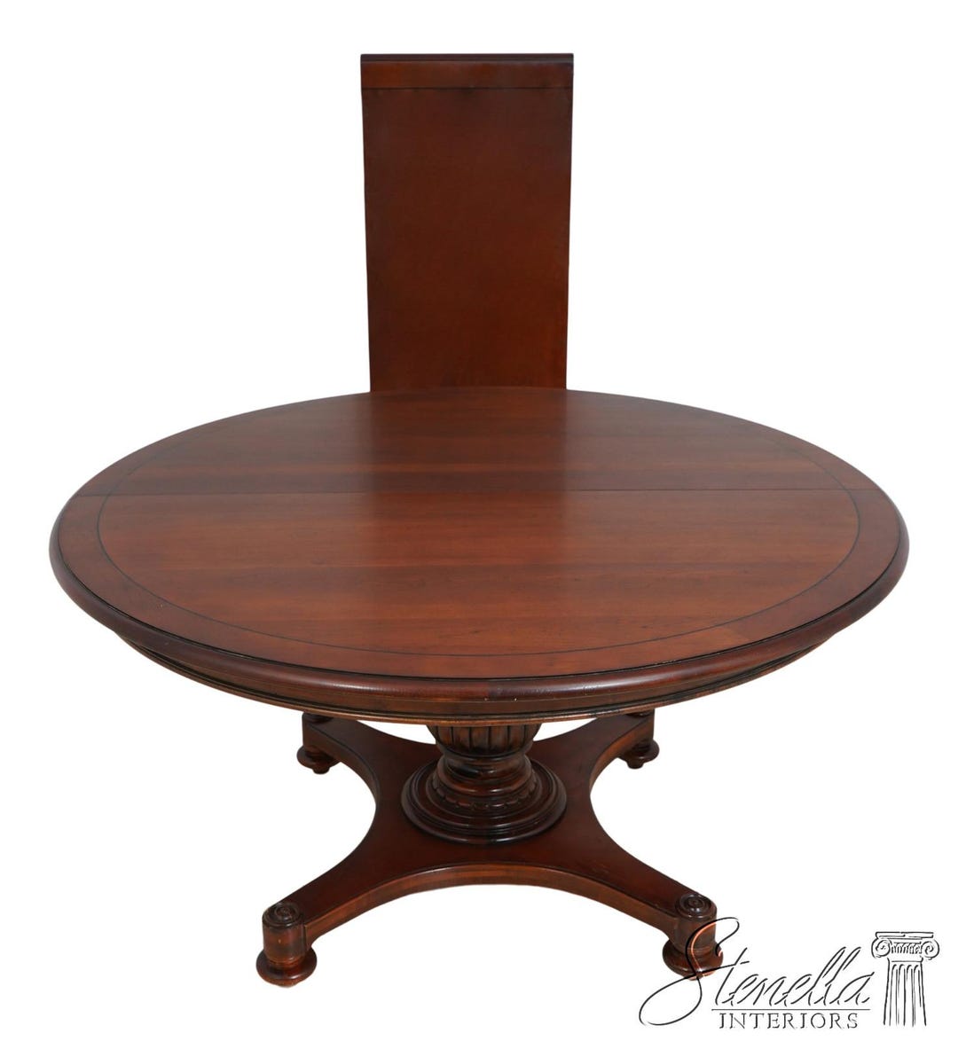 L65627: ETHAN ALLEN Pedestal Dining Table - Etsy