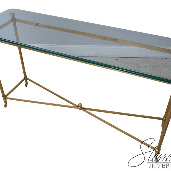 Brass Regency Console - Etsy