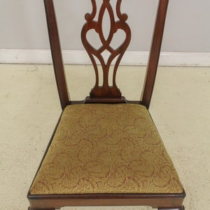 L58185EC: Set of 8 HENKEL HARRIS Model 112 Mahogany Dining Room Chairs ...