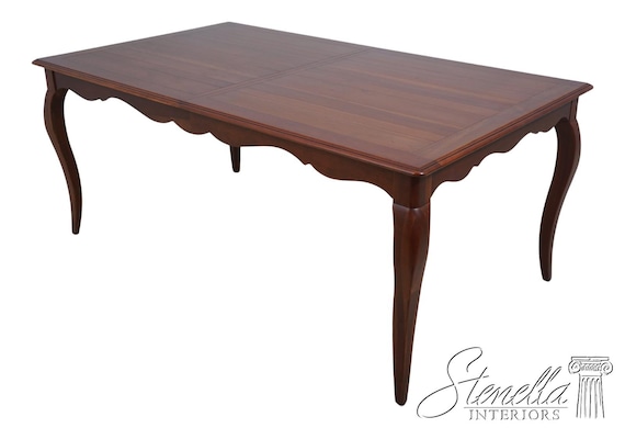 L65332EC ETHAN ALLEN Country French Cherry Dining Room Table Etsy