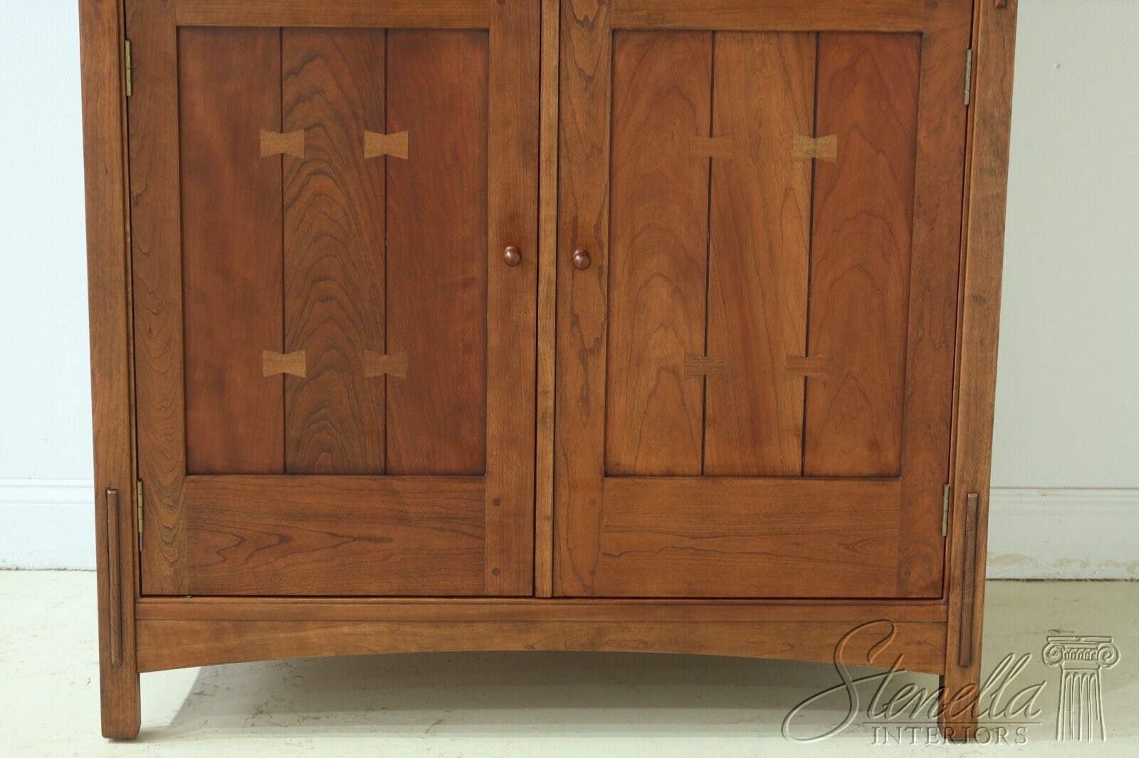 50192EC: STICKLEY Arts & Crafts Mission Cherry TV Armoire - Etsy