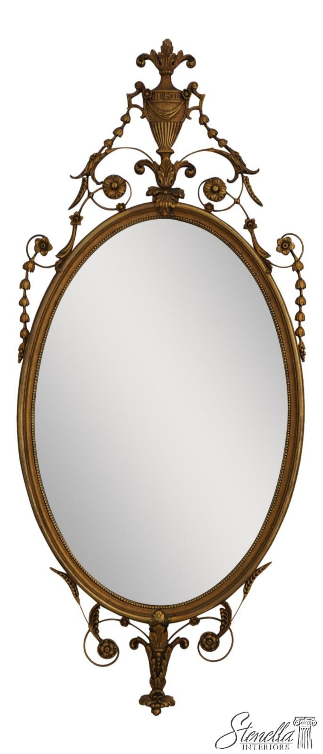 F67551: Vintage FRIEDMAN BROTHERS Adams Style Gold Mirror - Etsy