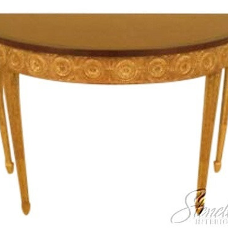 Demilune Table - Etsy
