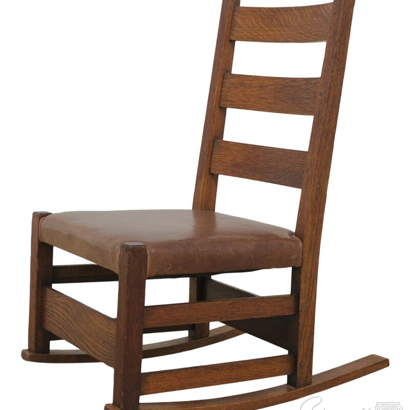 Oak Rocking Chair - Etsy