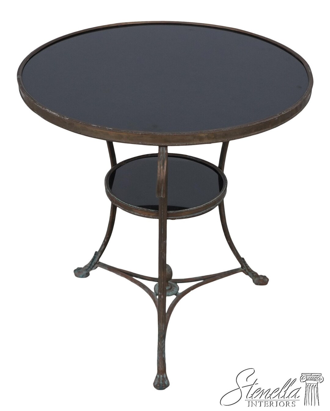 60667EC: French Style Directorie Design Bronze Base Marble Lamp Table ...