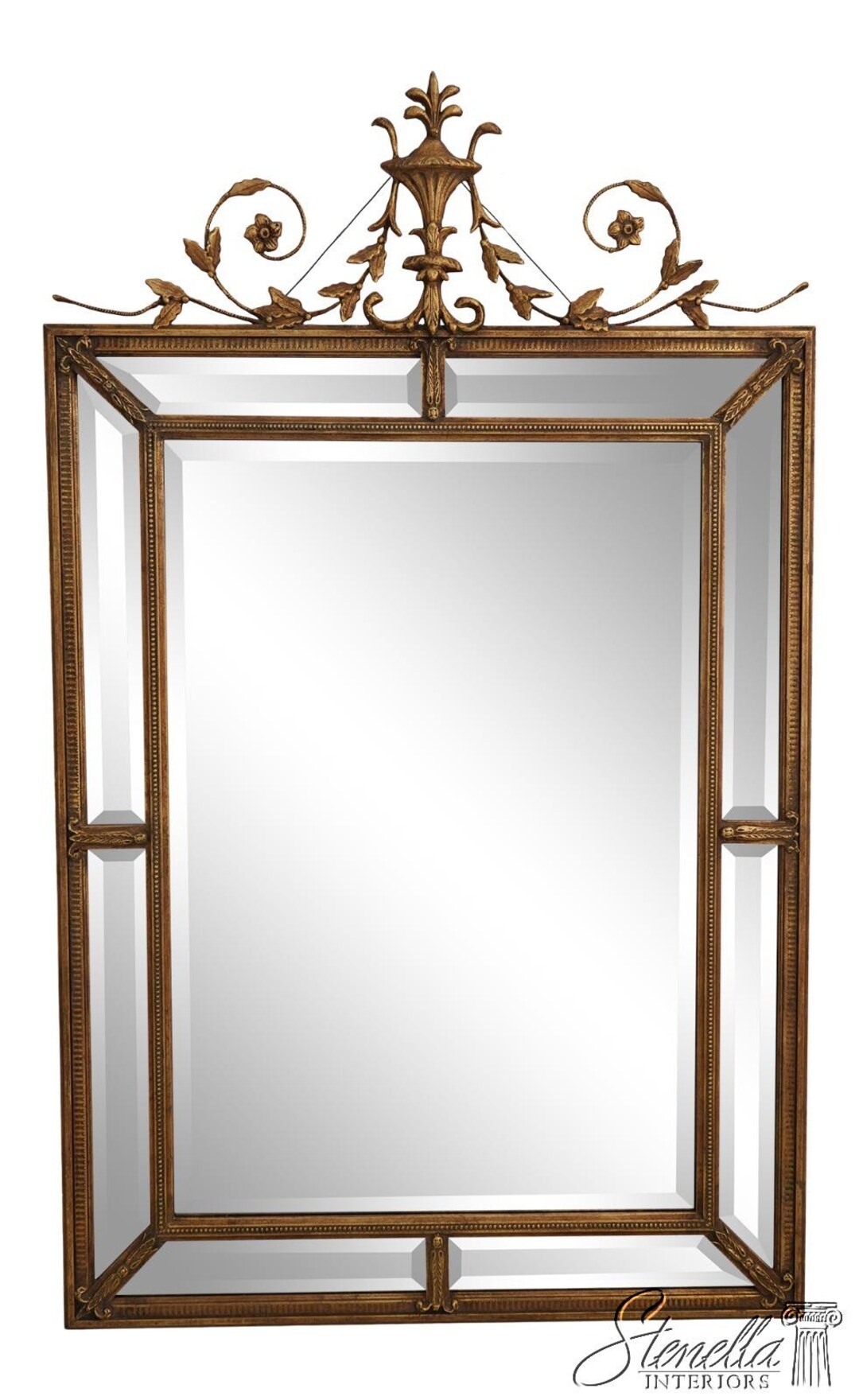 66410EC: FRIEDMAN BROTHERS Adams Style Gold Frame Mirror - Etsy