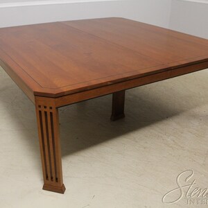 56892EC: STICKLEY Large Square 2 Part Dining Room Table - Etsy