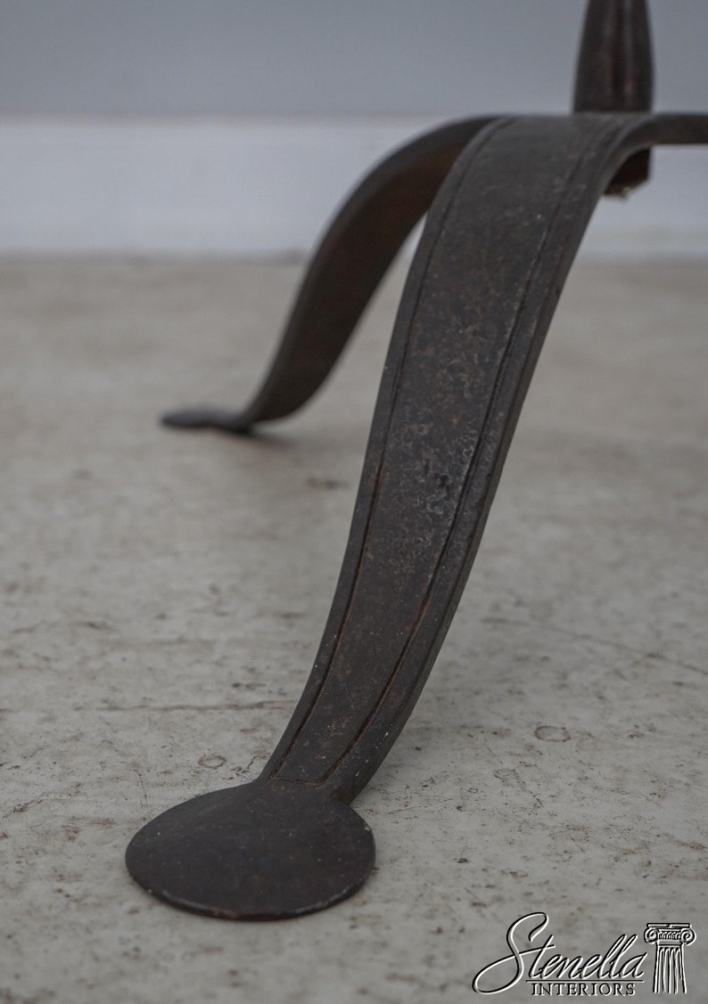 L60553EC: JG REMPP Early American Hand Wrought Iron Adjustable ...