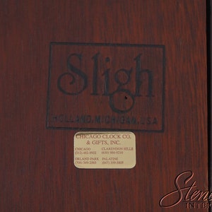64383EC: SLIGH Thomas Harland Inlaid Mahogany Grandfather Clock - Etsy