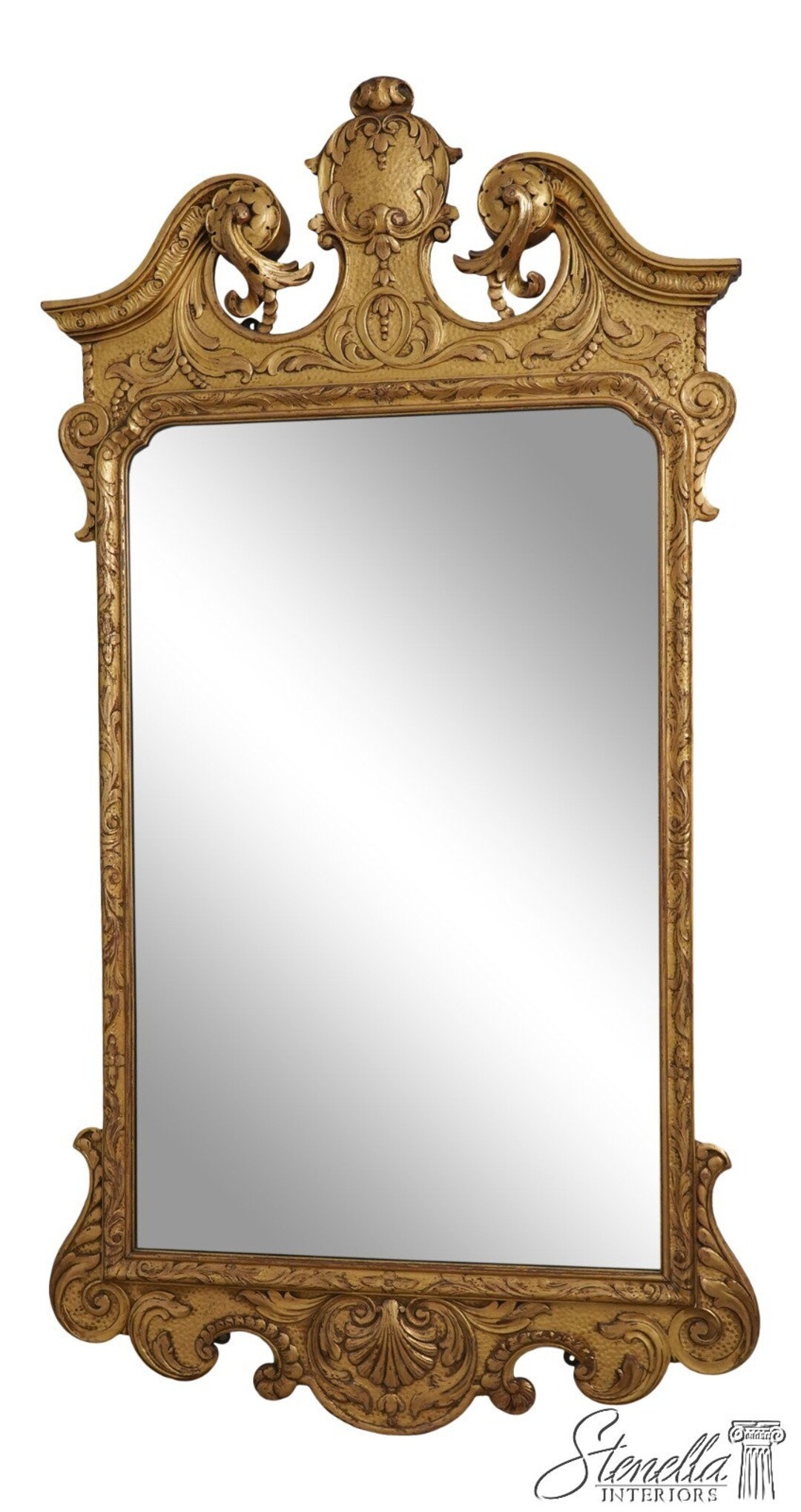 60035EC: Vintage Gold Gilt Georgian Style Mirror - Etsy
