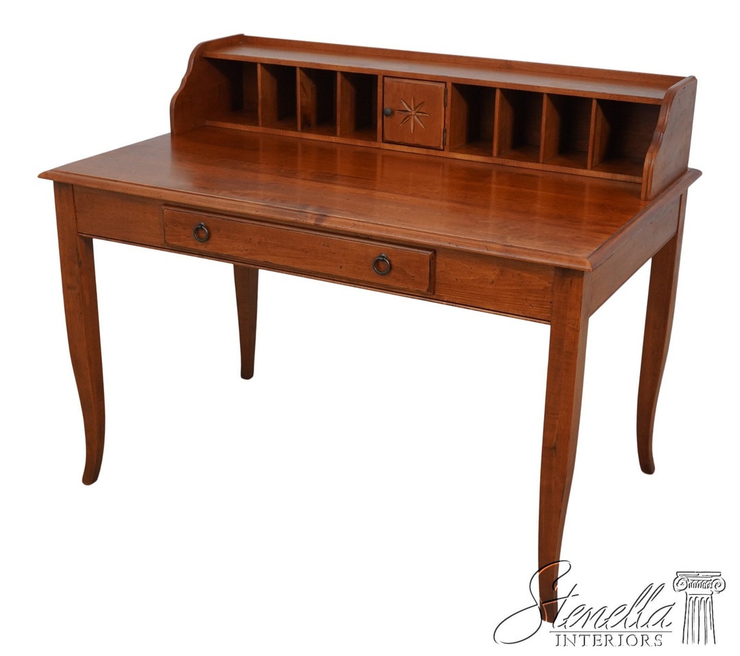 62743EC: ETHAN ALLEN Country Crossing Maple Writing Desk - Etsy